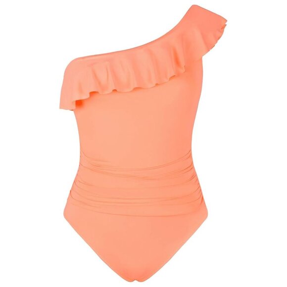 Hilor | Swim | Nwt Coral Off The Shoulder Onepiece Swimsuit | Poshmark